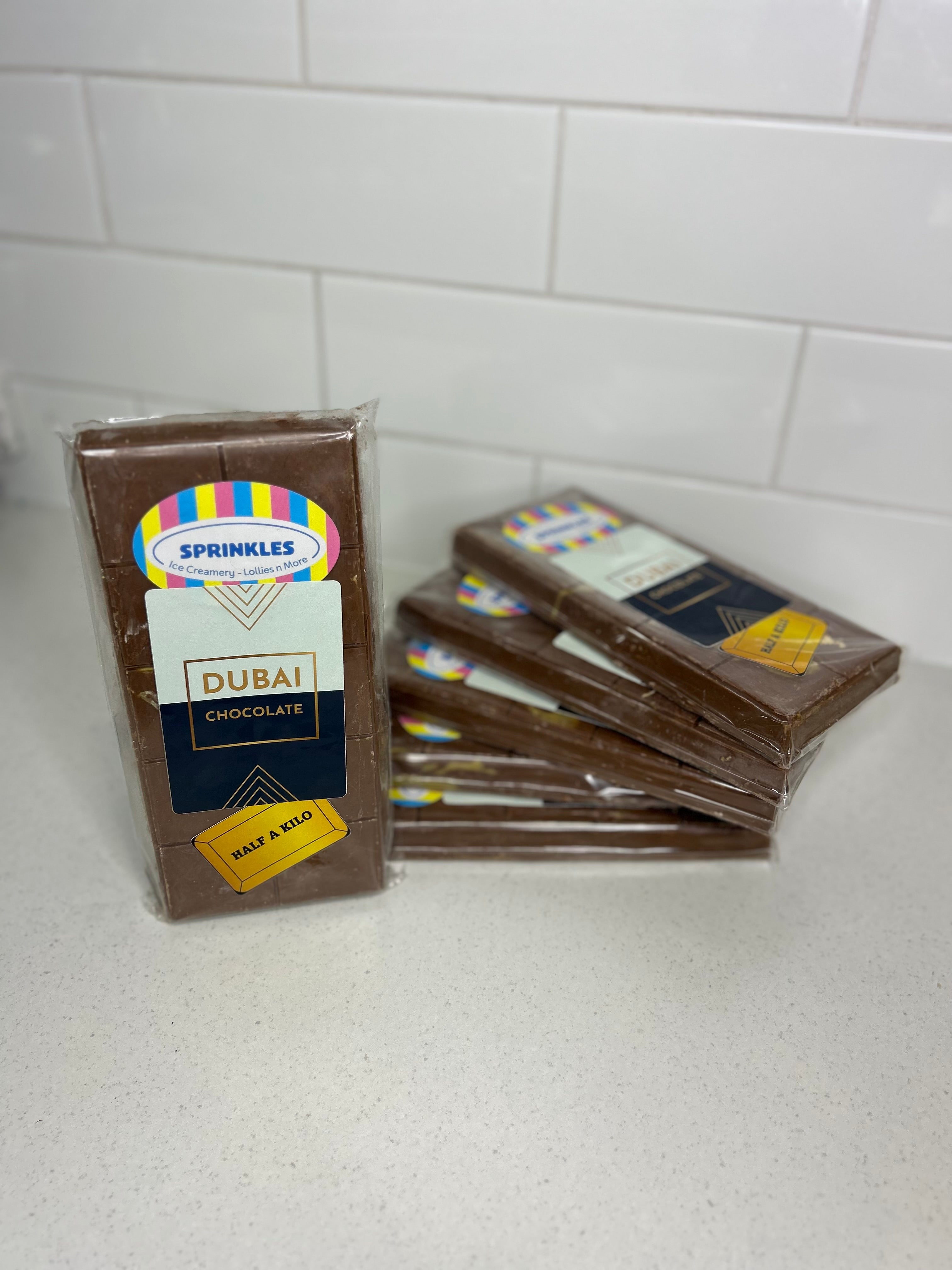 ‘Viral’ Dubai Chocolate Bueno Knafeh - Half a Kilo Block 500g ...